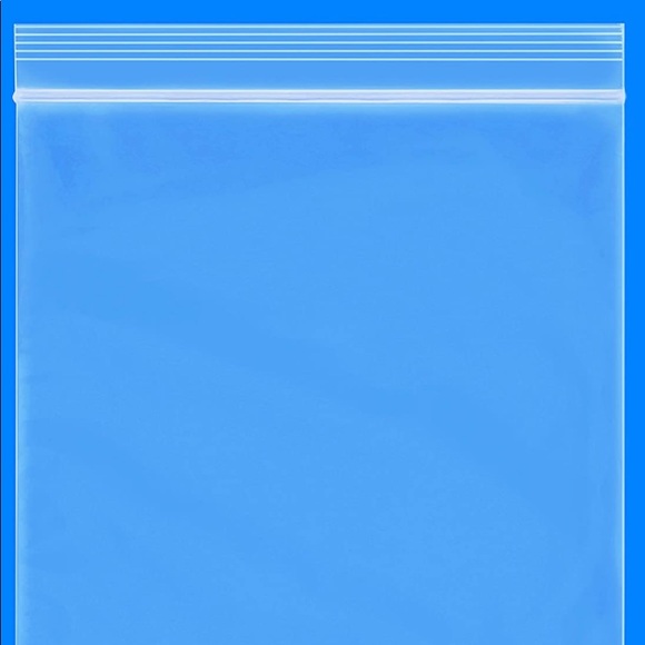 Office | 25 12x12 Xl Zip Poly Bags Zipper Seal Resealable Clear ...